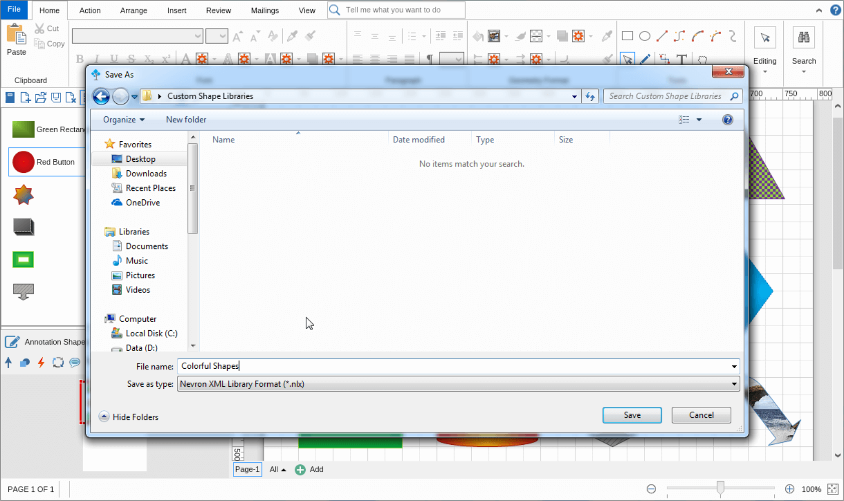 How to create custom diagram shape libraries | MyDraw